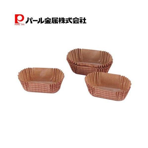 【商品概要】手軽に作れる紙製焼型内面は型離れの良いラミネート加工【スペック】サイズ(約):幅55×奥行95×高さ25mm枚数:10枚材質:クラフト紙(内面 ラミネート加工)原産国:日本