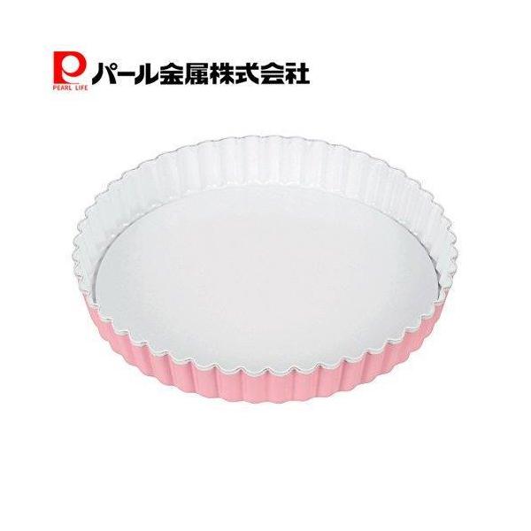 【商品概要】 ふっ素加工でこびりつきにくく、お手入れ簡単焼き上がったタルトが取り出しやすい底取れタイプオーブン専用食器洗い乾燥機使用不可ものづくりのまち、新潟県燕三条産 【スペック】 本体サイズ:外径180×高さ30mm、底径165mm 製...