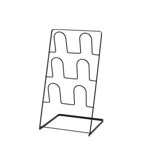 製品サイズ:(約)幅26×奥行24×高さ47cm 製品重量:(約)0.5kg 素材・材質:本体：スチール（粉体塗装） 生産国:中国 折りたたみできるスチール製のスリッパラックです。 機能的かつシンプルデザインですっきり収納できます。 大きめ...