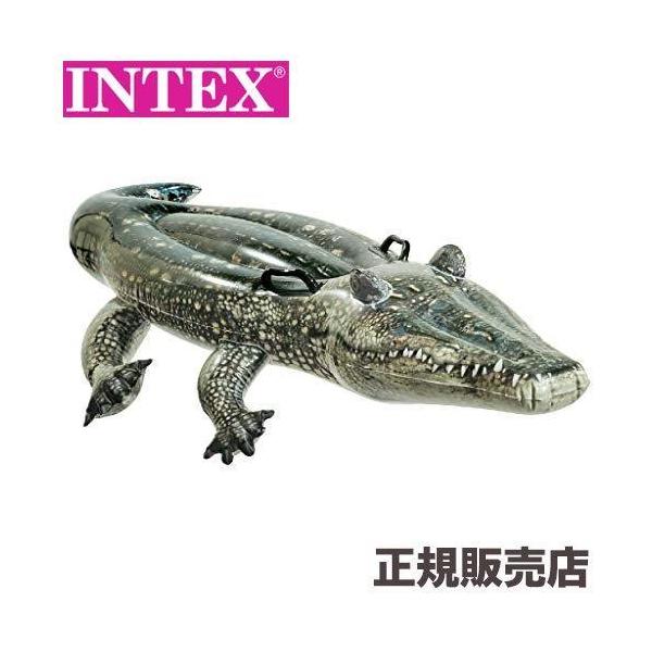 【商品概要】INTEX社製、斬新で本物のワニのようなリアルプリントの浮き輪。2つの空気室で安全性が向上。丈夫なハンドル付き。ご注意:お子様が怪我をしないよう、必ず大人の監視の下でご使用下さい。【スペック】製品サイズ:(約)170×86cm製...