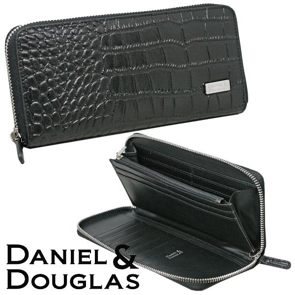 ◆◆≪商品スペック≫◆◆DANIEL&amp;DOUGLASダニエル＆ダグラスダニエル ダグラス長財布ラウンドZIPラウンドファスナーメンズDDW01-BKSV●商品サイズ：9.5cm×20.0cm×2.5cm●商品素材（外側）：牛革レザー...