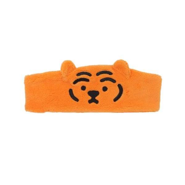 ヘアバンド MUZIK TIGER ムジークタイガー ヘアアクセ ケイカンパニー 洗顔やメイク、シャワーなどにぴったり。ふわふわ生地の気持ちいいヘアバンドです。サイズ：約250x95x30mm素材：ポリエステル カラー/オレンジ系（橙色） ...