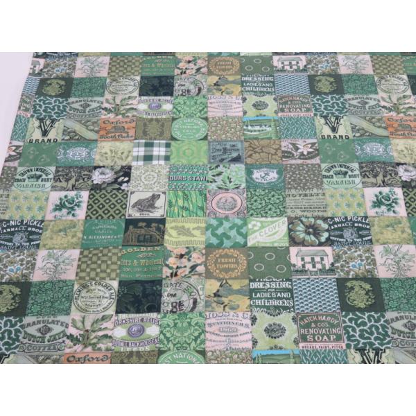 人気のCATHE HOLDEN さんの新柄です。アンティーク風のレースやボタン、ヴィンテージのエフェメラ（筆記物）、ビーズの花や陶器…厳選されたコレクションが隙間なく配置された見事なファブリックです。Moda Fabrics（モダファブリッ...