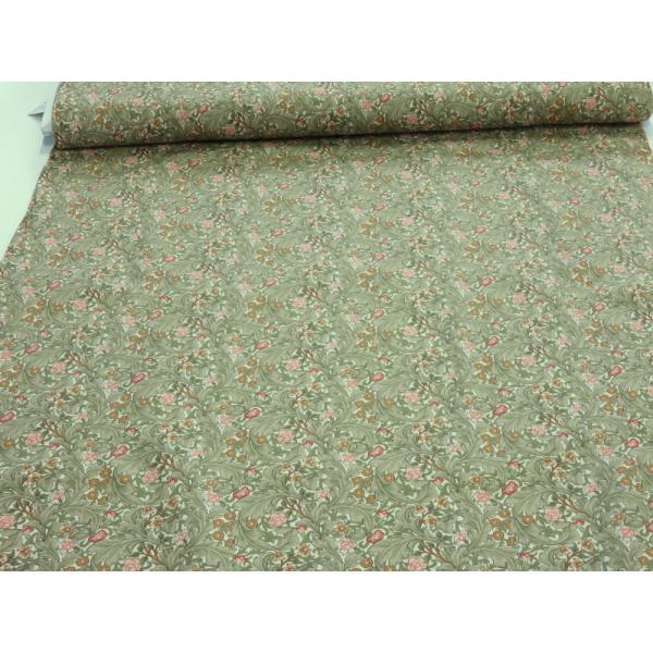 Morris Meadow(モリス メドー)ウィリアム・モリスのアーツ＆クラフツデザインの最新コレクションは、イギリスの草原に対するモリスの観察を反映しています。曲がりくねった花柄のカラーパレットは、天然染料の色合いに対する彼の情熱からイン...