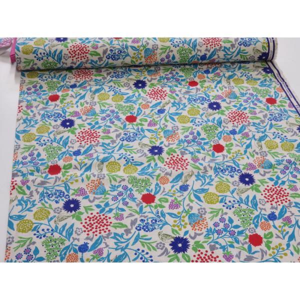 テキスタイルデザイナー古家悦子。インテリア・雑貨などをテキスタイル中心に生活空間のデザインを手がける。綿麻シーチング生地は、通常のキャンバス素材より柔らかく薄い生地なのでワンピースやスカートなど洋服を作っていただくのに最適です。オリジナリテ...