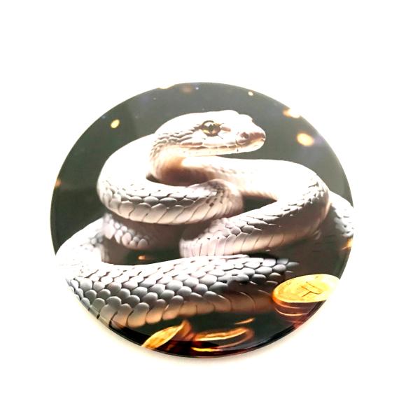 直径約76ｍｍの缶ミラーです！  新品ですがあまりに神経質な方はご遠慮ください。