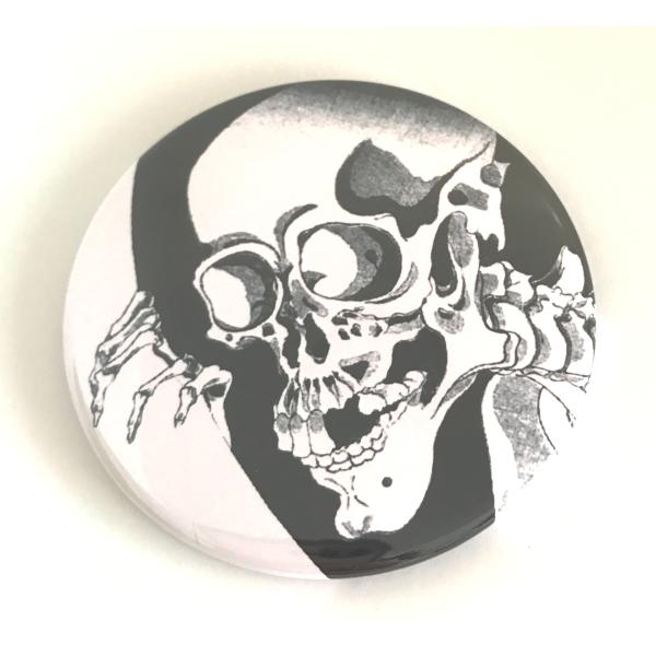 直径約76ｍｍの缶ミラーです！  新品ですがあまりに神経質な方はご遠慮ください。