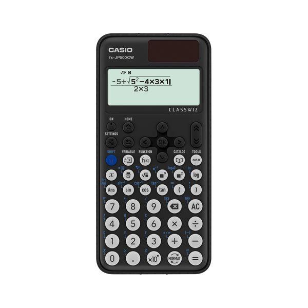 こちらは「お取り寄せによる問屋直送商品」となります。お取り寄せ先との在庫確認は適時行っておりますが、ごく稀にご注文後に出荷元にて欠品が判明する場合がございます。【商品名】 カシオ 関数電卓 CLASSWIZ FX-JP500CW-N  [ ...