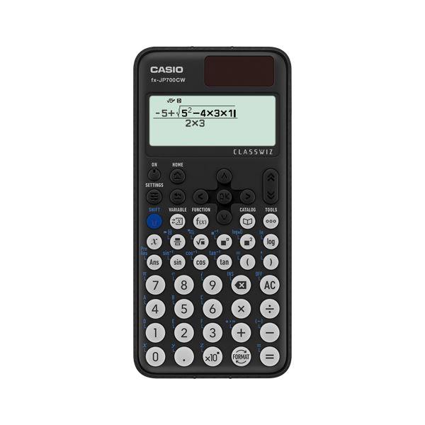 こちらは「お取り寄せによる問屋直送商品」となります。お取り寄せ先との在庫確認は適時行っておりますが、ごく稀にご注文後に出荷元にて欠品が判明する場合がございます。【商品名】 カシオ 関数電卓 CLASSWIZ FX-JP700CW-N  [ ...