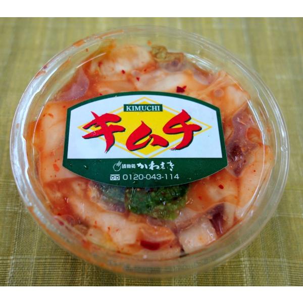 原材料名：白菜、食塩、唐辛子、りんご、人参、にら、昆布、にんにく、しょうが　　　　　酒精、果糖ブドウ糖液等、魚介エキス、パプリカ色素、増粘多糖類、               調味料（アミノ酸等）、酸味料内容量180ｇ