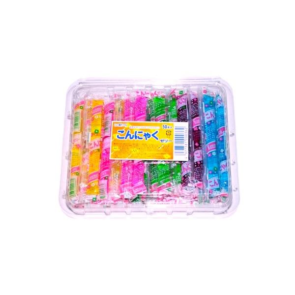 こんにゃくの食感があり、おいしいゼリー。冷やすとなおＧｏｏｄ！●商品名　こんにゃくゼリー●商品コード　BNSI-D010-01N●発売元　（有）坂製菓●原材料名　砂糖、果糖ブドウ糖液糖、りんご果汁、こんにゃく芋粉、トレハロース、グル化剤（増...