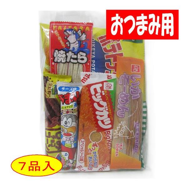 小旅行や、グループ・職場でのイベント・行楽にぴったりの駄菓子・おつまみの詰合せです。お花見のお供にもＧｏｏｄ！●商品構成コイケヤ：ポテトチップスのり塩ギンビス：しみコーン菓道：キャベツ太郎すぐる：ビッグカツ、いかそーめんやおきん：うまい棒、...