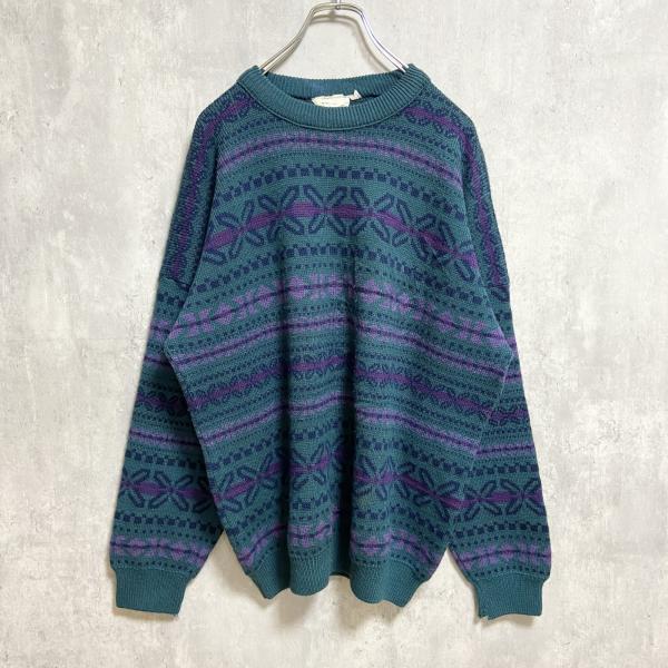 ■商品情報【管理番号】00001334【ブランド】no brand/ノーブランド【アイテム】ニット【タイプ】ヴィンテージ【対象】メンズ【重量】100000g【表記サイズ】M【付属品】なし【商品説明】【サイズ】→M身幅→64着丈（後ろ丈）→6...