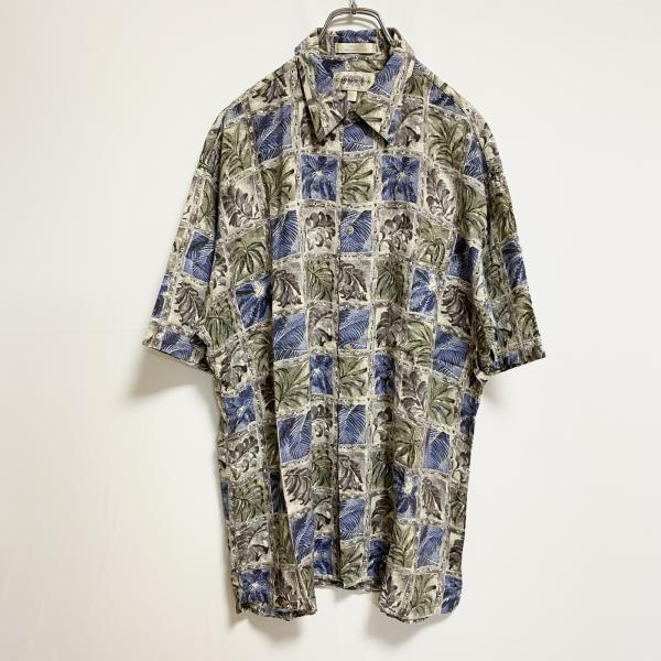 ■商品情報【管理番号】00001985【ブランド】no brand/ノーブランド【アイテム】半袖シャツ【対象】メンズ【重量】100000g【表記サイズ】L【付属品】なし【商品説明】【サイズ】→L身幅→58着丈（後ろ丈）→76袖丈→25※多少...