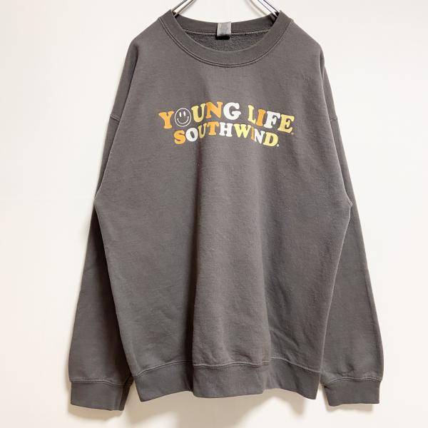 ■商品情報【管理番号】00002180【ブランド】no brand/ノーブランド【アイテム】スウェット【対象】ユニセックス【重量】100000g【表記サイズ】L【付属品】なし【商品説明】【サイズ】→L相当身幅→60着丈（後ろ丈）→66袖丈→...