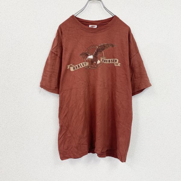 ■商品情報【管理番号】00007818【ブランド】HARLEY DAVIDSON/ハーレーダビッドソン【アイテム】半袖Ｔシャツ【対象】ユニセックス【重量】200g【生産国】アメリカ合衆国(米国)【素材】コットン【表記サイズ】XL【付属品】な...