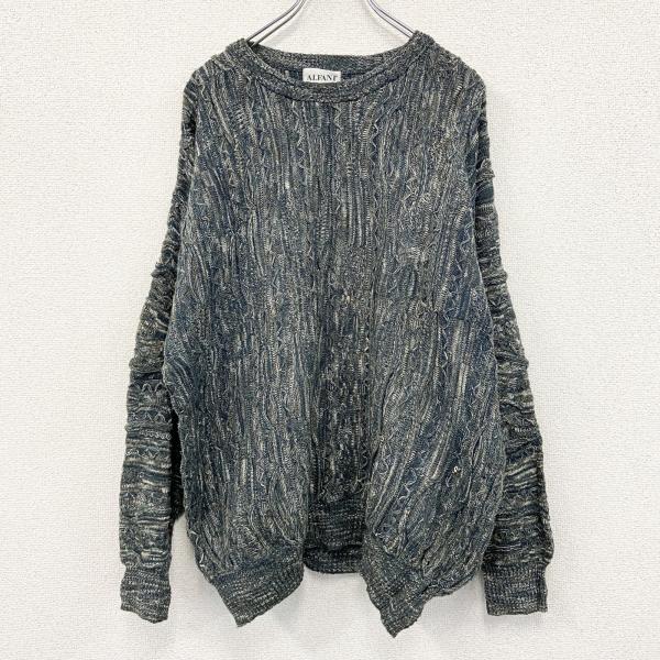 ■商品情報【管理番号】00009436【ブランド】no brand/ノーブランド【アイテム】ニット【対象】ユニセックス【重量】500g【素材】コットン/アクリル【表記サイズ】XL【付属品】なし【商品説明】【サイズ】→XL身幅→62着丈（後ろ...