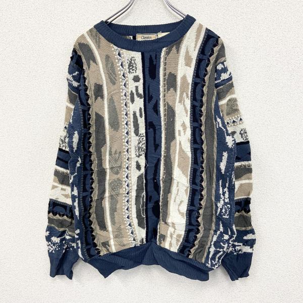 ■商品情報【管理番号】00009440【ブランド】no brand/ノーブランド【アイテム】ニット【対象】ユニセックス【重量】500g【素材】コットン/アクリル【表記サイズ】L【付属品】なし【商品説明】【サイズ】→サイズ表記なし(L相当)身...