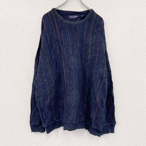 ■商品情報【管理番号】00009839【ブランド】no brand/ノーブランド【アイテム】ニット【対象】ユニセックス【重量】500g【生産国】アメリカ合衆国(米国)【素材】コットン【表記サイズ】XXL【商品説明】【サイズ】→2XL身幅→6...