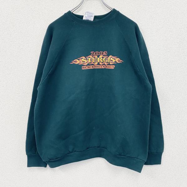 ■商品情報【管理番号】00009929【ブランド】no brand/ノーブランド【アイテム】スウェット【対象】ユニセックス【重量】500g【素材】コットン/ポリエステル【表記サイズ】L【商品説明】【サイズ】→L身幅→59着丈（後ろ丈）→61...