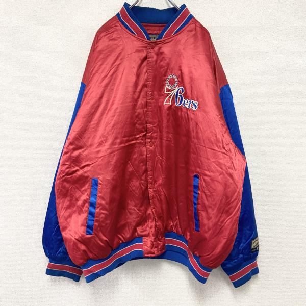 ■商品情報【管理番号】00010355【ブランド】no brand/ノーブランド【アイテム】スタジャン【タイプ】ヴィンテージ【対象】ユニセックス【重量】900g【素材】ポリエステル/ナイロン【表記サイズ】XXL【商品説明】【サイズ】→XXL...