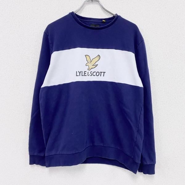 ■商品情報【管理番号】00012193【ブランド】LYLE&amp;SCOTT/ライルアンドスコット【アイテム】スウェット【対象】メンズ【重量】500g【素材】コットン【表記サイズ】XL【付属品】なし【商品説明】【サイズ】→XL身幅→60着...