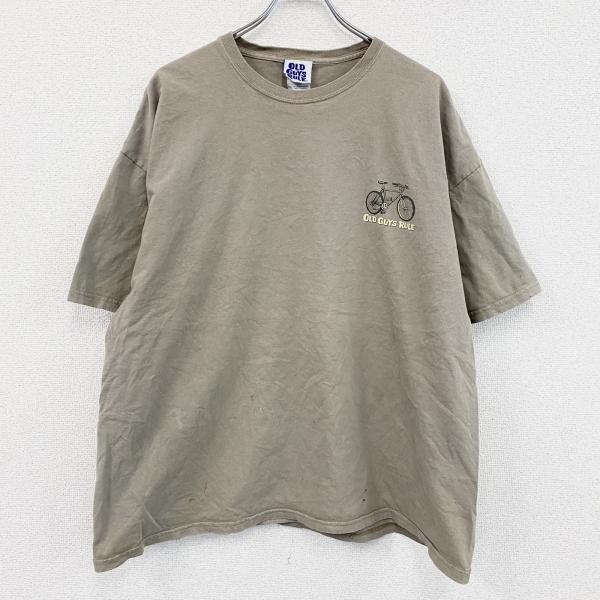 ■商品情報【管理番号】00012527【ブランド】no brand/ノーブランド【アイテム】半袖Ｔシャツ【タイプ】両面プリント【対象】メンズ【重量】200g【素材】コットン【表記サイズ】XXL【商品説明】【サイズ】→2XL身幅→63着丈（後...