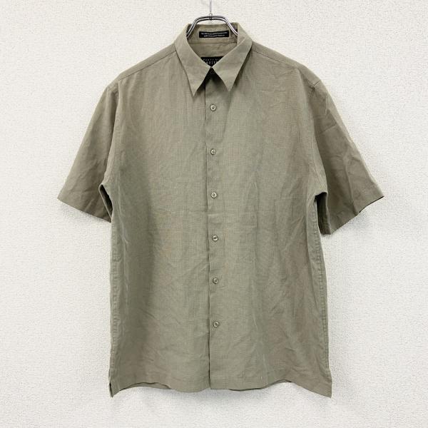 ■商品情報【管理番号】00016906【ブランド】no brand/ノーブランド【アイテム】半袖シャツ【タイプ】ヴィンテージ【対象】メンズ【素材】コットン/ポリエステル【表記サイズ】M【商品説明】【サイズ】→M身幅→58着丈（後ろ丈）→72...