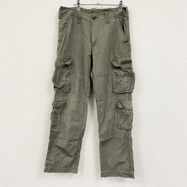 ■商品情報【管理番号】00017036【ブランド】65334/65334【アイテム】カーゴパンツ【対象】メンズ【素材】コットン【表記サイズ】M【商品説明】【サイズ】→表記なし(M相当)ウエスト→80股上→27股下→79わたり幅→30裾幅→2...
