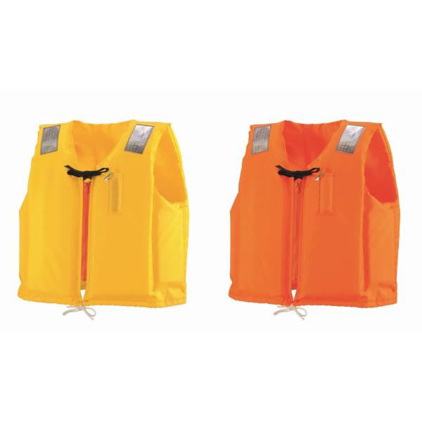 用途：小型船舶用救命胴衣型式承認番号第：3670号カラー：イエロー・オレンジサイズ胸囲：120cm適応体重：90kgまで浮 力：8.7kgf