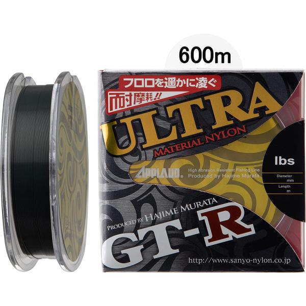 メーカー ： サンヨーナイロン SANYO NYLON アプロード APPLAUD商品名 ： GT-R ウルトラ 600m GT-R ULTRA種類 ： ナイロンライン長さ ： 600mカラー ：ダークグリーン主な用途：バスMADE IN ...