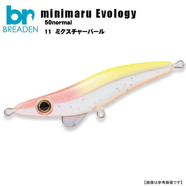 LENGTH：50mm WEIGHT：2.6g TYPE　：Sinking適合フック：BREADEN替フックEvolutionary biology生物的静と動が更に進化！ shallowとnormalのフォールスピードをよりスローに味付け...