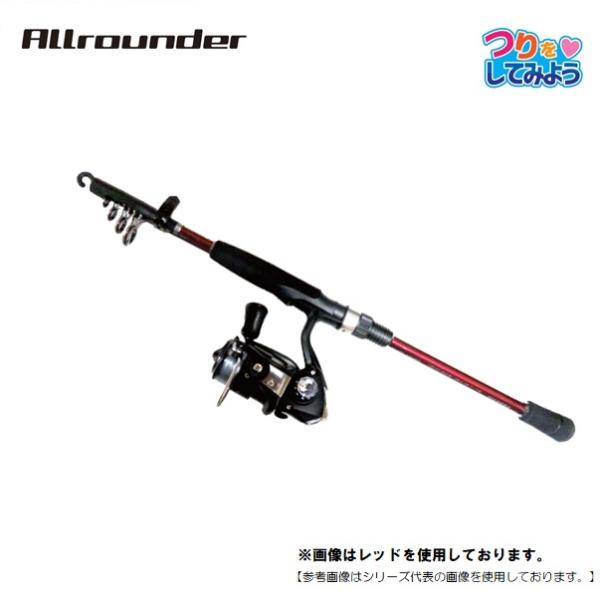 オールラウンダーモバイルパック180【ロッド】全長：1.8ｍ（6.0FT）　仕舞寸法：45cm　ルアーウェイト：MAX30g（オモリ8号）ライン：4-12LB（1〜3号）仕様素材：カーボン、ガラス繊維【リール】ギア比　5.2：1　標準糸巻量...