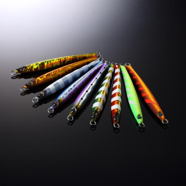 テイルウォークタングステン ヤミージグ TG スレンダー 60g tailwalk　です。細身の小魚を捕食しているシーンで抜群に効く極細シルエットのタングステンジグ比重18.15の超々高比重タングステン素材によるコンパクトジグ「ヤミージグT...