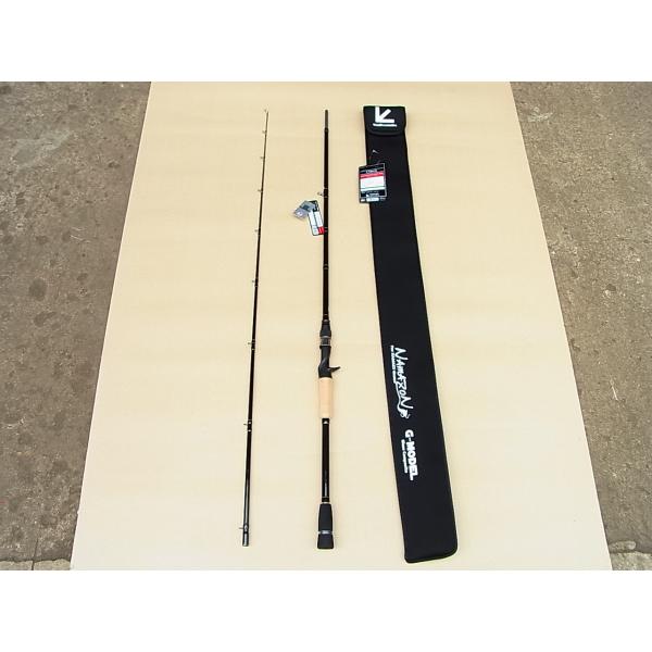 テイルウォークナマゾン Gモデル C70H/G　tailwalk　です。モンスターナマズ対応のロングシャフト80cmクラスのモンスターナマズも軽くいなせるヘビーシャフト。7フィートというロングレングスなので、手首を左右に少し倒すだけでトレー...