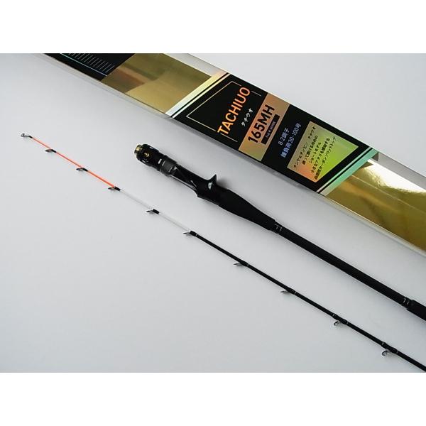 アルファタックル海人 タチウオ 165MH alphatackle　です。速いテンポで攻めていけるアグレッシブなショートモデル！！張りがあるショートレングスというスペックを持つ「攻め」のモデルが165MH。テンヤをしっかり動かす積極的な誘い...