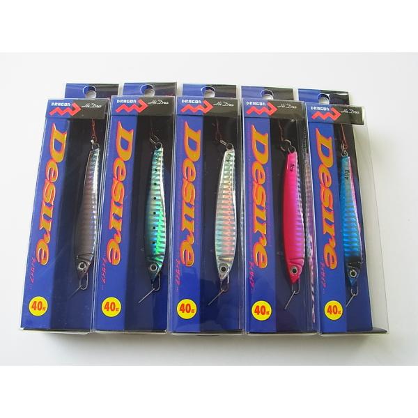 マルシン漁具ディザイア　メタルジグ　４０ｇ　です。（トリプルフック付）対称ボディ＆リアウエイト●カラーカタクチマイワシシルバーピンクシルバーブルーピンク安いのに、なかなかの品質で、おすすめです。全長　約１１５ｍｍ（リング＆フック部含む）　安...