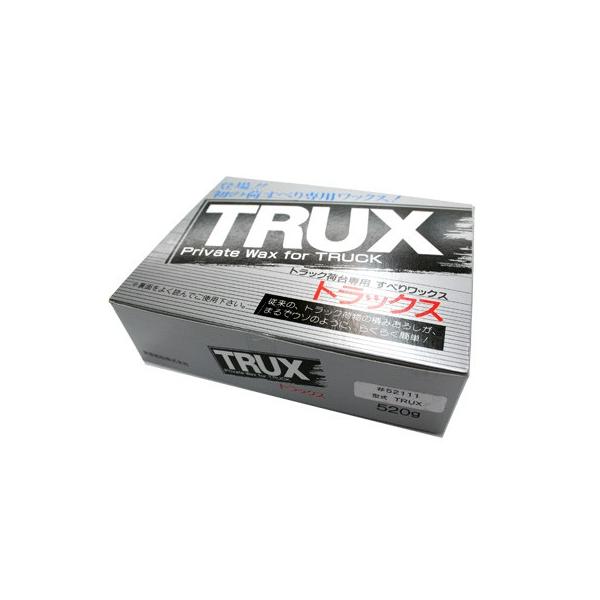 ■商品名：荷すべり専用ワックス トラックス■容量：520g■コメント：トラックやワゴン車の荷物台にトラックスを軽くこすりようにして塗り付けて下さい。荷物のすべりが良くなり奥への移動がラクになります。その他、敷居のすべり・ガレージのシャッター...