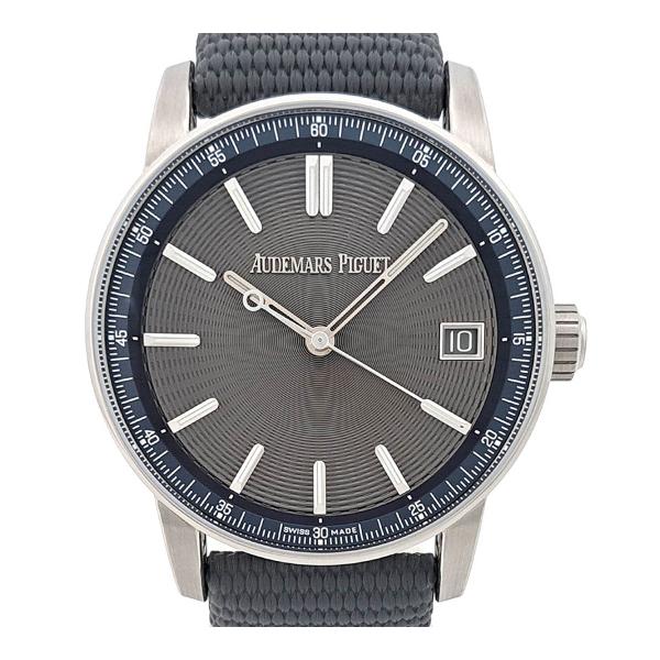 [商品番号] 264283[ブランド] オーデマピゲ[モデル] CODE 11.59 バイ オーデマ ピゲ グレー エンボスダイヤル メンズ[付属品] 箱 ギャランティ[型番] 15210ST.OO.A009KB.01[ケースサイズ] 約4...