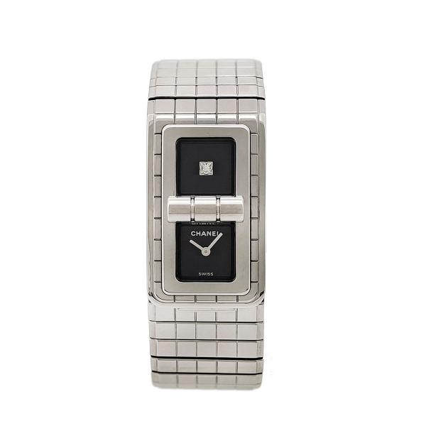 [商品番号] 276469[ブランド] シャネル[モデル] コードココ レディース[付属品] 社外製BOX[型番] H5144[ケースサイズ] 約21mm×約38mm[腕回り] 約16.5cm[ケース素材] ステンレススティール[バンド（ベ...