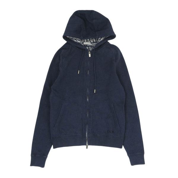 [商品番号] 282122[ブランド名] ディオール[商品名] オブリーク ジップアップ パーカー メンズ[付属品] [型番] 113M221AT225[サイズ] S 着丈約60cm 裄丈約79cm 身幅約48cm 袖（脇下から）約52cm...