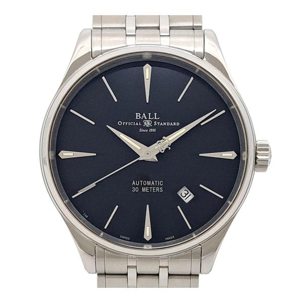 [商品番号] 282413[ブランド] ボールウォッチ[モデル] トレインマスター メンズ[付属品] 箱（外箱破れあり、内箱劣化） ギャランティ（無記入）[型番] NM3080D[ケースサイズ] 約40mm[腕回り] 約17.5cm[ケース...