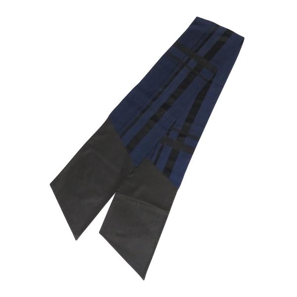 [商品番号] 283367[ブランド名] エルメス[商品名] マキシ ツイリー スカーフ ユニセックス[付属品] [型番] [サイズ] 約20cm×約191cm[素材] [重量] [商品仕様] [カラー] ネイビー ブラック[補足] スレや...