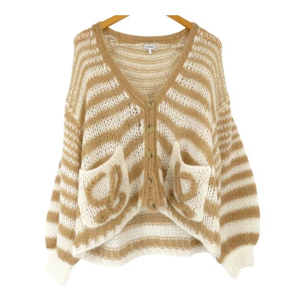 [商品番号] 288811[ブランド名] ロエベ[商品名] アナグラム モヘヤ ニット カーディガン レディース[付属品] [型番] S359Y16K70[サイズ] L 着丈約61cm 肩幅約56cm 身幅約65cm 袖約54.5cm[素材...