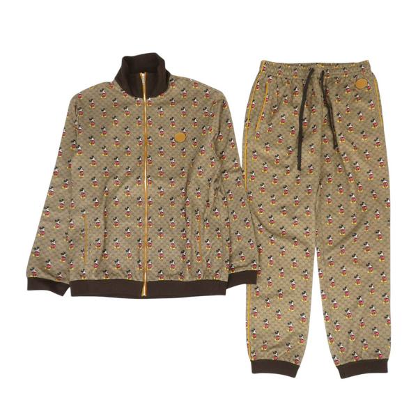 [商品番号] 292609[ブランド名] グッチ[商品名] ディズニー コラボ GG ミッキーマウス セットアップ メンズ[付属品] [型番] ジャケット：604210 パンツ：604211[サイズ] ジャケット：M 着丈約71.5cm 肩...