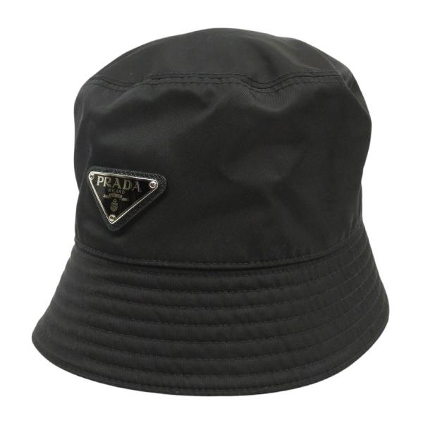 [商品番号] 292663[ブランド名] プラダ[商品名] Re-Nylon バケットハット ユニセックス[付属品] [型番] 2HC137 2DMI[サイズ] M 58cm[素材] [重量] [商品仕様] [カラー] ブラック[補足] ト...