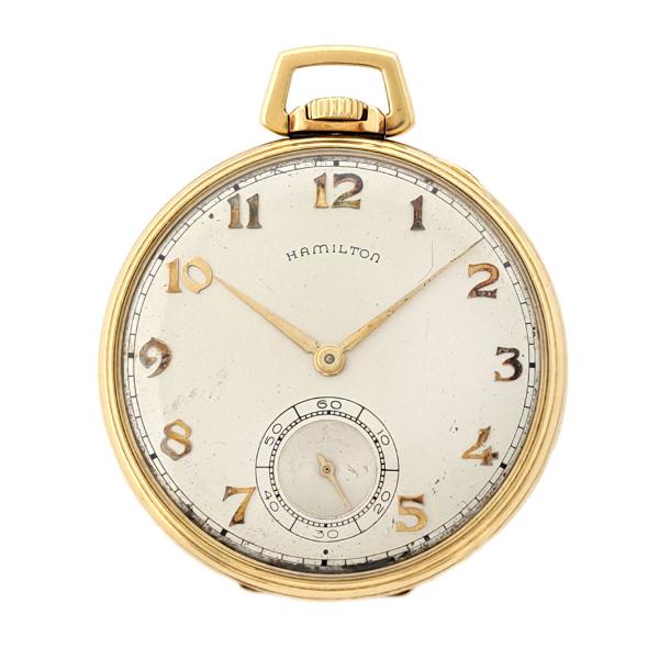 [商品番号] 292892[ブランド] ハミルトン[モデル] ポケットウォッチ 1942年 メンズ[付属品] 社外製BOX[型番] [ケースサイズ] 約45mm[腕回り] -[ケース素材] ゴールドメッキ[バンド（ベルト）/バックル素材] ...