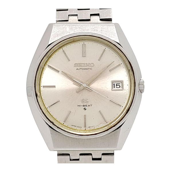 [商品番号] 295154[ブランド] セイコー[モデル] グランドセイコー 56GS ハイビート メンズ ボーイズ[付属品] 社外製BOX[型番] 5645-8000[ケースサイズ] 約36mm[腕回り] 約18.5cm[ケース素材] ス...