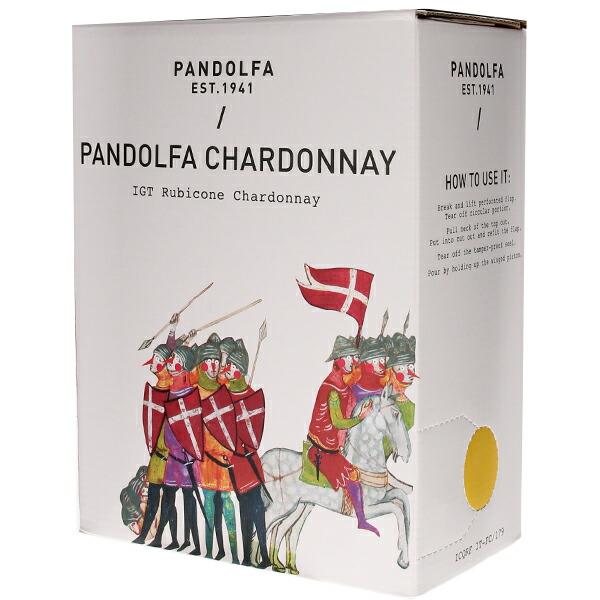 パンドルファ シャルドネ 3L バッグ イン ボックス NV年 【容量】3000ml 白 よりどり6本から送料無料 【品種】シャルドネ、トレッビアーノ、ピノ ビアンコ 【産地】イタリア エミリア ロマーニャ 【輸入元】株式会社徳岡【味】辛口...