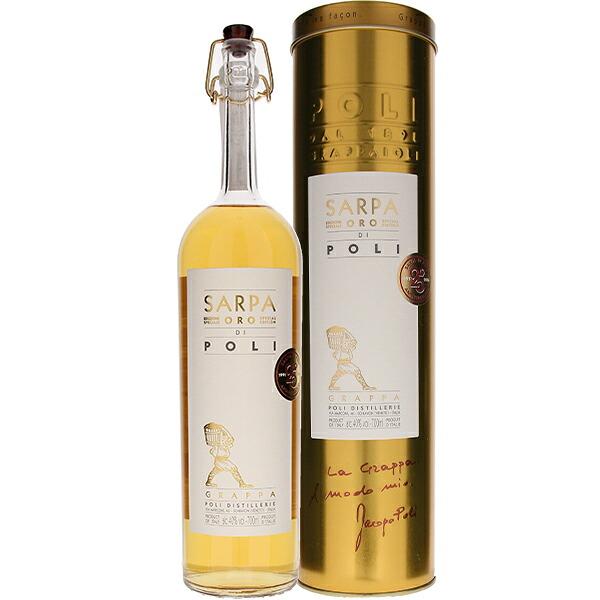 ポーリ グラッパ サルパ オーロ NV年 【容量】700ml グラッパ よりどり6本から送料無料 【品種】カベルネ ソーヴィニョン、メルロー 【産地】イタリア ヴェネト 【輸入元】株式会社フードライナー 【発送温度】常温 【同梱について】［...